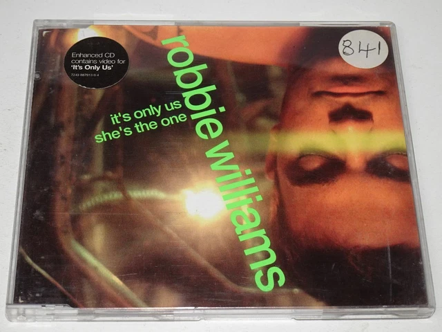 ROBBIE WILLIAMS IT'S ONLY US / SHE'S THE ONE (X14) 3 Track CD Single ...