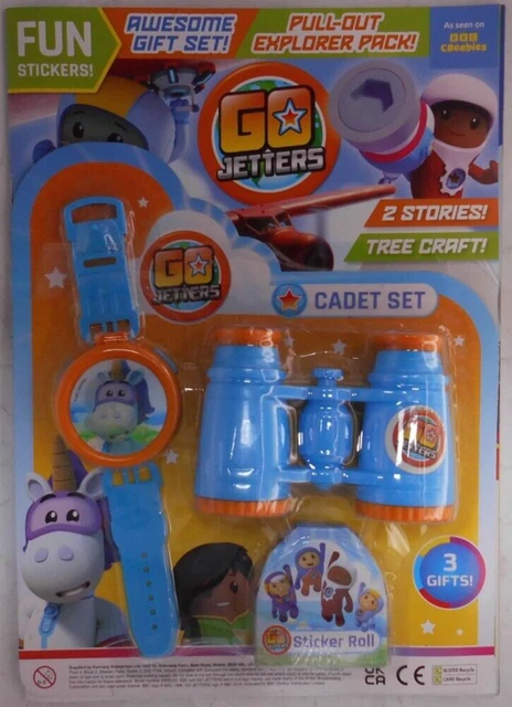 CBEEBIES GO JETTERS magazine #87 2024 Puzzles Colouring Stories + Cadet ...