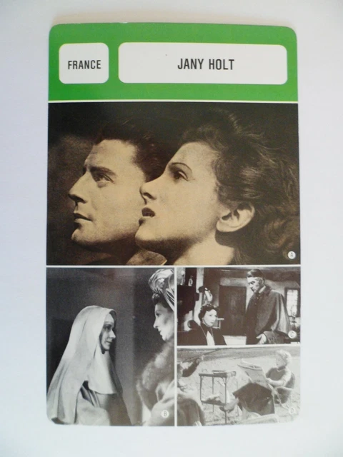 CARTE FICHE CINEMA 1987 LA PASSERELLE Pierre Arditi Mathilda May Jany ...