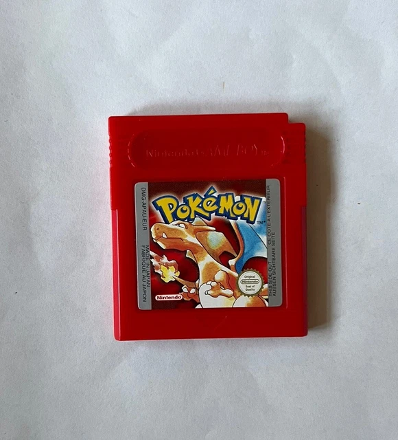 NINTENDO POKEMON RED Gameboy Cartridge £40.00 - PicClick UK
