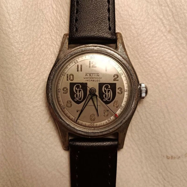 WW2 GERMAN PANZER Division tank military vintage Swiss watch £155.69 ...