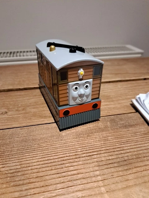 THOMAS THE TANK Engine Talking Toby 2009 Model Mattel In Working Order ...