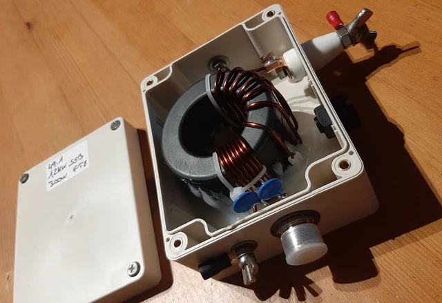 49:1 EFHW ANTENNA balun/unun/transformer - 1.2KW SSB / 300W FT8 - 80 ...