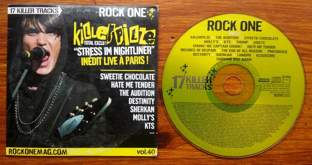 CD ROCK ONE compil rock pop punk metal Vol 40 Killerpilze KTS Sherkan ...