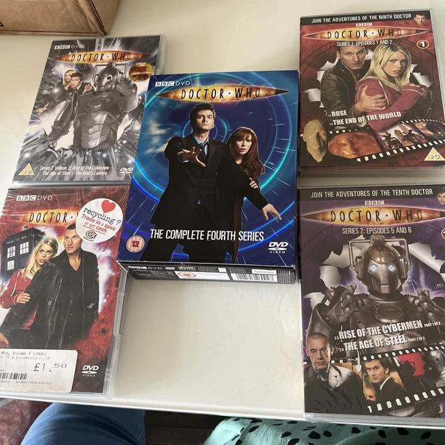 DOCTOR WHO: THE Complete Fourth Series DVD Bundle David Tennant EUR 11 ...