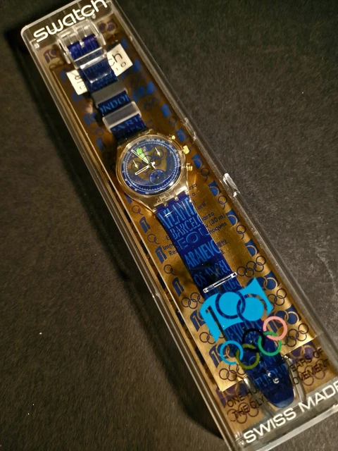 NUOVO & RARO * Swatch Vintage anni '90 * OLIMPIADI 1994 * DA COLLEZIONE ...