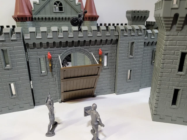 SIMBA FALCON CASTLE Ritterburg Mittelalter Stecksystem mit Figuren EUR ...