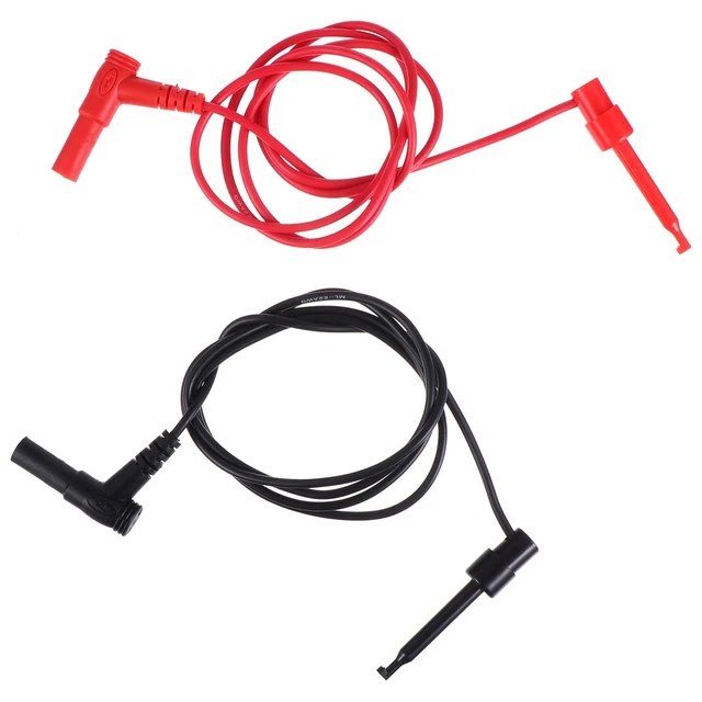 2PCS DIGITAL MULTIMETER Probe Test Leads Electrical Multimeter Test ...