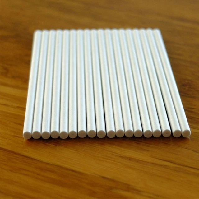20 PCS/PACK SOLID Core Paper Lollipop Sticks 20x0.4CM Stick Lolly for ...