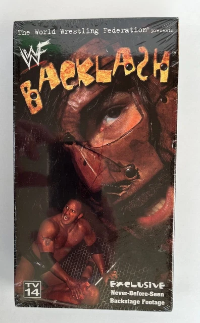 WWF BACKLASH WRESTLING vhs (1999) - new & sealed - SCARCE! $120.00 ...