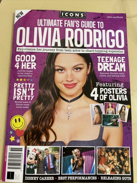 OLIVIA RODRIGO ICONS Ultimate Guide New 2024 Rare With 4 Posters £7.99 - PicClick UK