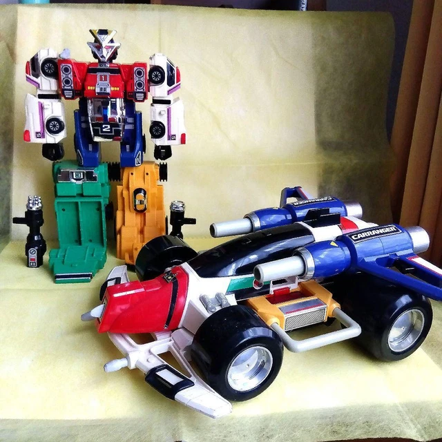 POWER RANGERS TURBO Gekisou Sentai Carranger DX Giga Formula VRV Robo ...