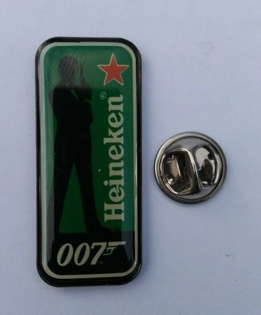 JAMES BOND 007 Heineken Beer Promo Pin Badge Skyfall Daniel Craig £14. ...