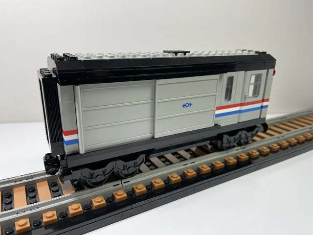 LEGO MOC VINTAGE Train Carriage Trains 9V 12V Classic Town City EUR 101 ...