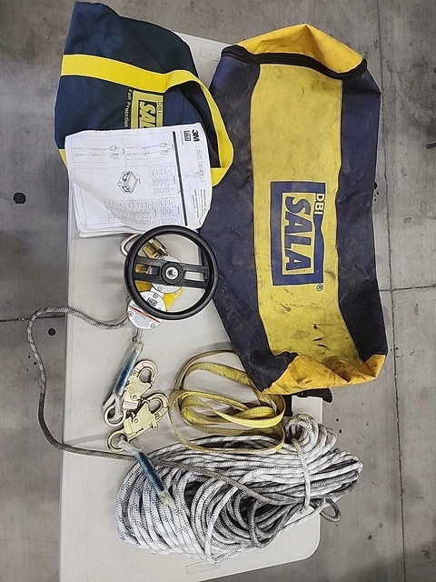 3M DBI SALA ROLLGLISS R550 200' 3327200 Rescue Escape Device ...