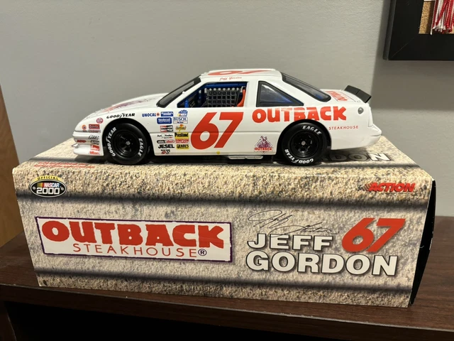 JEFF GORDON 1990 Outback Steakhouse #67 1/24 NASCAR moulé sous pression ...
