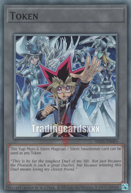 Yugioh Yugi Pack YU-GI-OH! Ultra Rare Yugi MUTO & Yami Yugi Token Card ...