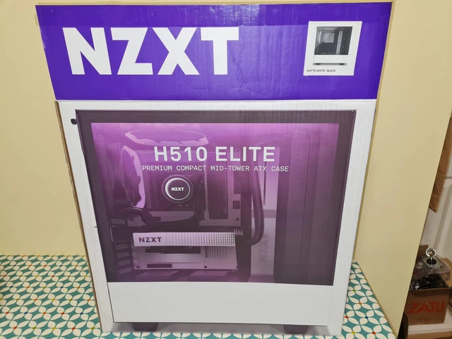 NZXT H510 ELITE - Premium Mid-Tower ATX Case PC Gaming Case - Matte ...