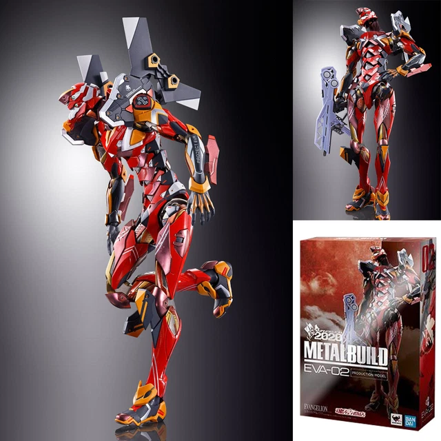 METAL BUILD FLUO Genesis Evangelion EVA-02 2020 Bandai Tamashii En Marron Boîte EUR 377,99 ...