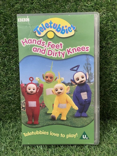 TELETUBBIES ~ HANDS, FEET and DIRTY KNEES VHS Video Tape £12.99 ...