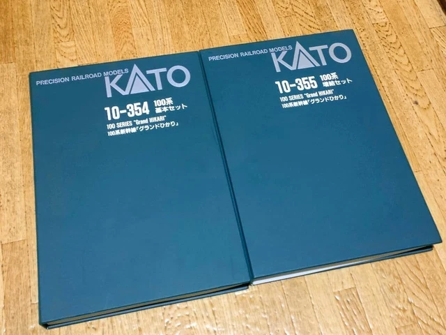 KATO N GAUGE 100 Series Full 16-Car Passenger Train Model Used Untested ...