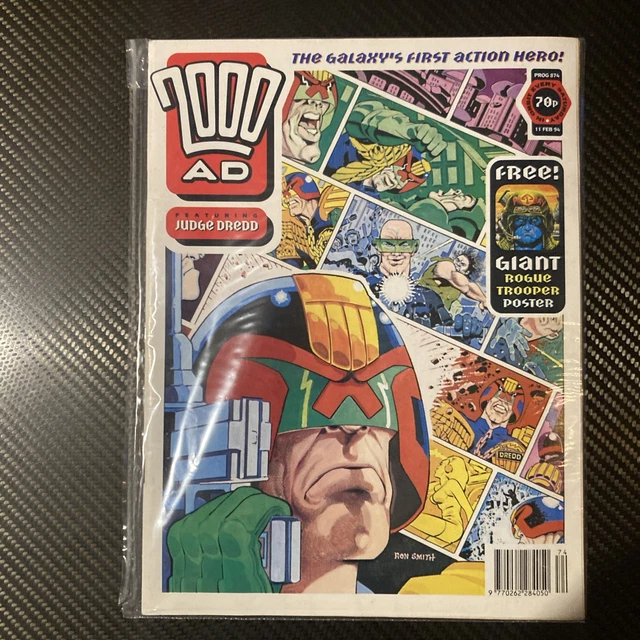 2000AD FEAT JUDGE Dredd Prog 874 11th February 1994 £1.92 - PicClick UK