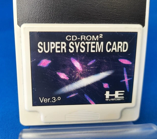 PC ENGINE SUPER System Card (VER 3.0) Model Number Super System Card ...
