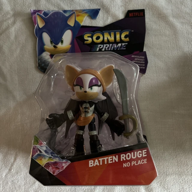 SONIC PRIME JAKKS Batten Rouge No Place Articulated Figure Netflix £19. ...