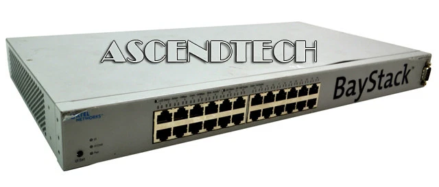 GENUINE NORTEL BAYSTACK 325-24T 24-Port 10/100 Fast Ethernet Switch ...