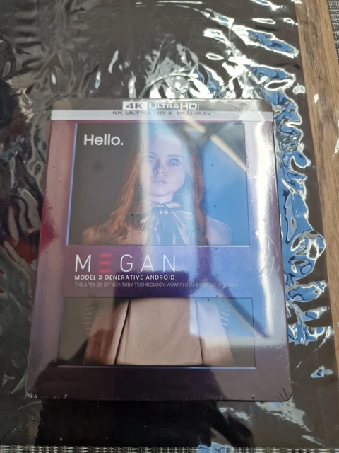 IN HAND M3GAN (Megan) 4k UHD Steelbook (Includes Blu-ray) Exclusive EUR ...