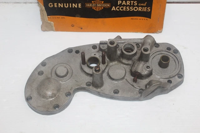 1936 HARLEY VL VLD Big Twin Flathead Cam Gear Cover Old Antique $417.59 ...