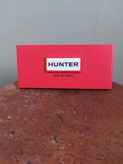HUNTER WELLIES WELLINGTON Boots POS Advertising Block Sign. Collectable ...