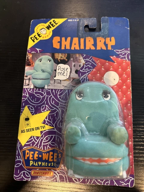 VINTAGE CHAIRRY PEE-WEE'S Playhouse Action Figure - Rare -Cast Member ...