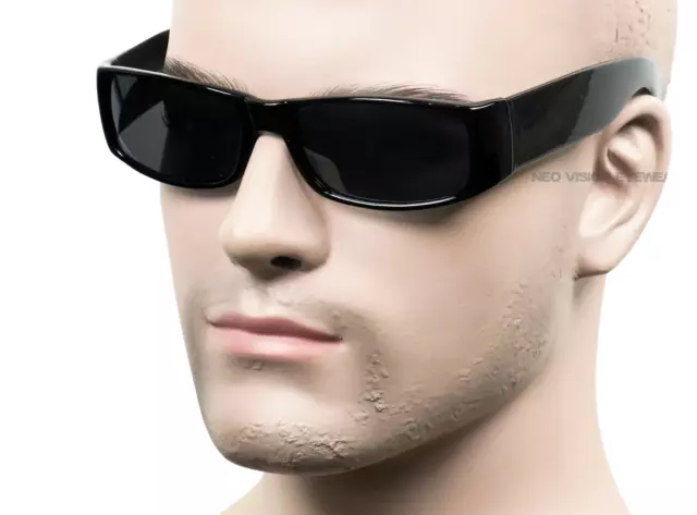 Gangster Lowrider Og Loc Lunettes De Soleil Style Cholo Super Noir