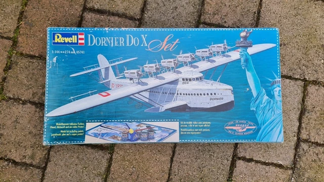 REVELL 1:144 SCALE Dornier Do-X Flying Boat Model Aircraft Kit 05741 ...