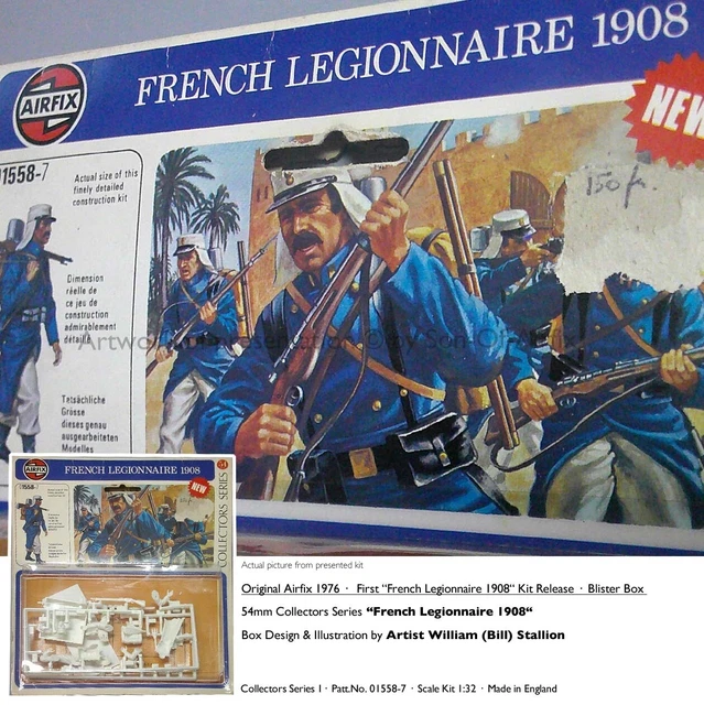 ORIGINAL AIRFIX 1976 · First "French Legionnaire" Kit Release · 54mm/1: ...