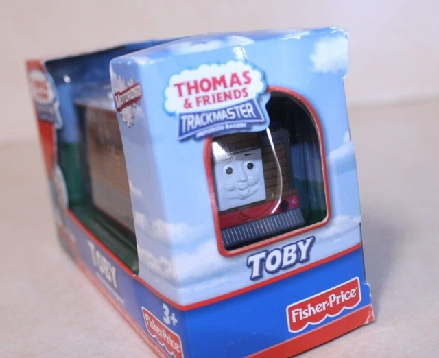 THOMAS & FRIENDS TrackMaster Motorized Train Engine TOBY NEW Fisher ...