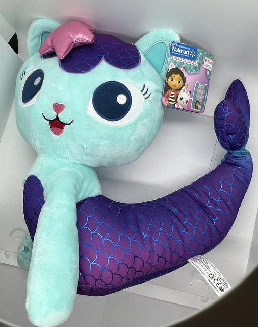 GABBY’S DOLLHOUSE 15” Mercat JUMBO Purr-ific Plush Dreamworks *Ships ...