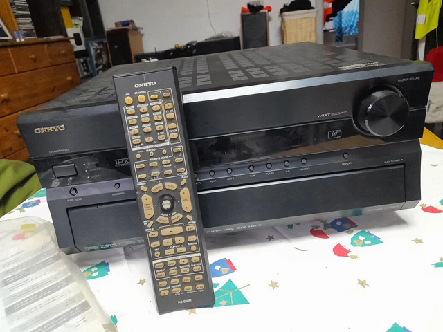 ONKYO AV Receiver TX-SR876 mit Fernbedienung EUR 111,00 - PicClick DE