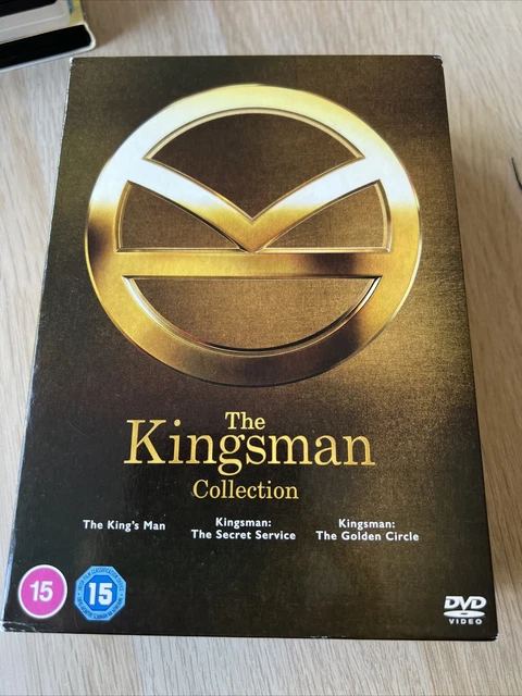 THE KINGSMAN - 3 Movie Collection (DVD) Trilogy VGC Freepost In Uk £7. ...