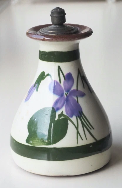 VINTAGE MINIATURE PERFUME Bottle. Devon Violets Torquay Devon Ware £18. ...