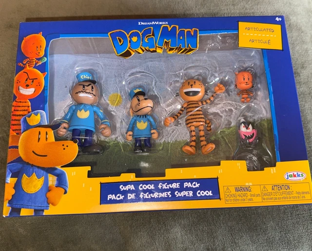 FIGURA DE ACCIÓN Dog Man Multipack Supa Cool de Jakks Pacific EUR 23,34 ...