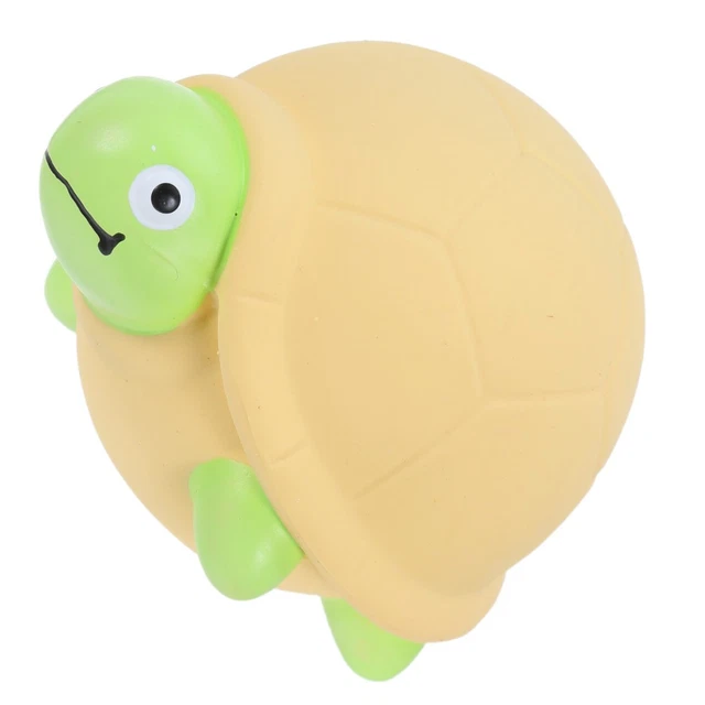 INDESTRUCTIBLE DOG TOY: Squeaky Turtle Latex Pet Chew Toy - Funny Puppy ...
