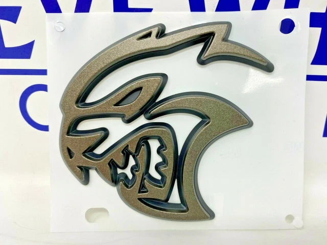 20-23 DODGE CHARGER SRT Hellcat Brass Monkey Left Fender Emblem Badge ...