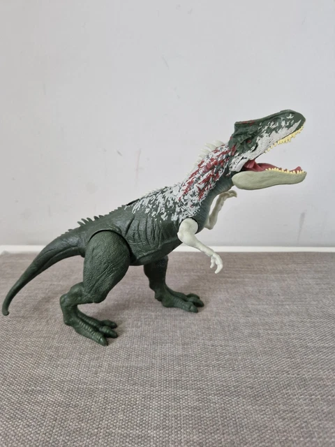 JURASSIC WORLD CAMP Cretaceous Roar Attack Allosaurus Dinosaur Figure ...