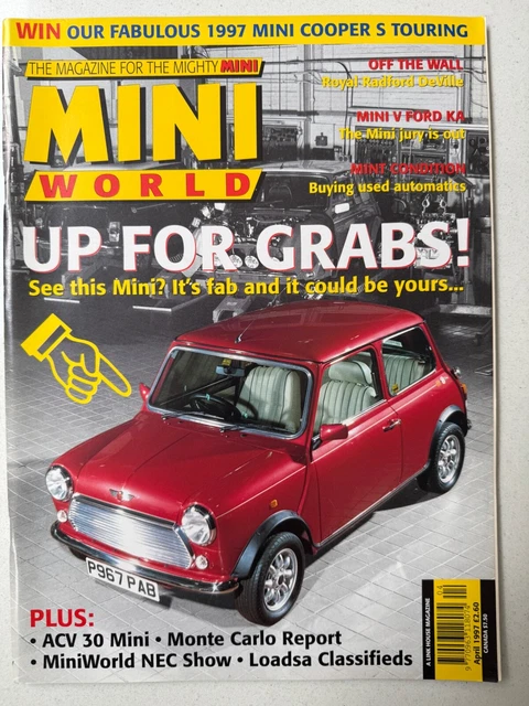 MINI WORLD MAGAZINE April 1997 £3.83 - PicClick UK