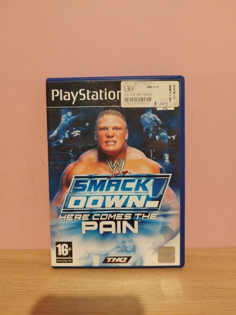 WWE SMACKDOWN HERE Comes The Pain Jeu Playstation 2 PS2 Avec Notice ...