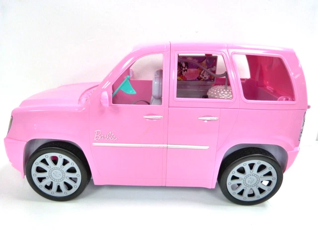 BARBIE LIMOUSINE CAMPER Van Mattel - Expandable Barbie Car - E18T B290 ...