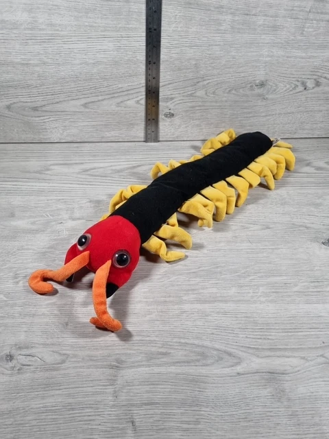 NATURE PLANET MILLIPEDE Centipede Soft Toy Plush 20" Long £9.99 ...
