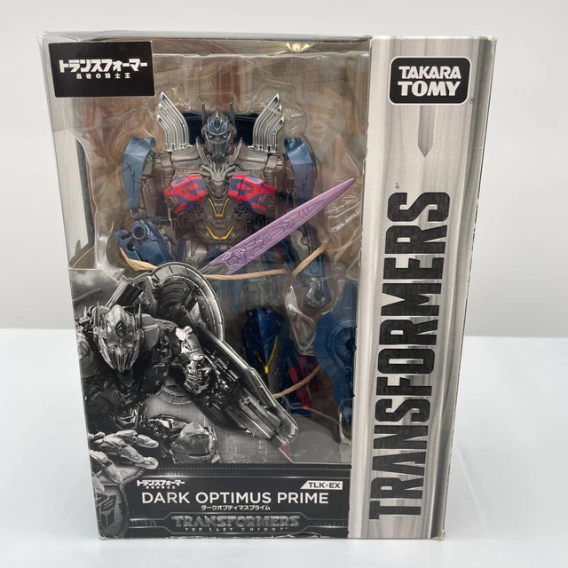 TRANSFORMERS THE LAST Knight TLK-EX Dark Optimus Prime figurine Takara ...
